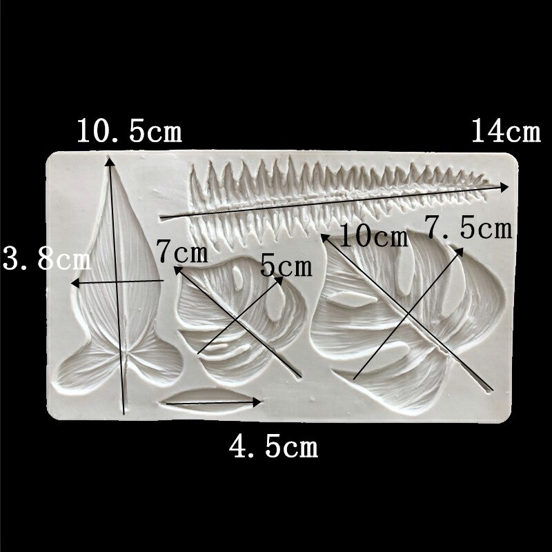 Große Monstera Leaf Silikon Form DIY 3D Wand Panel... – Grandado
