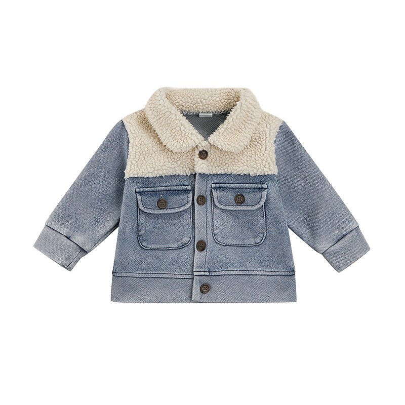 Newborn Infant Baby Boy Girl Fall Winter Coat Turn... – Grandado