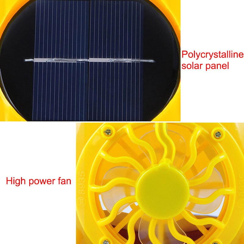 Solar helmet summer fan cap outdoor construction s... – Vicedeal