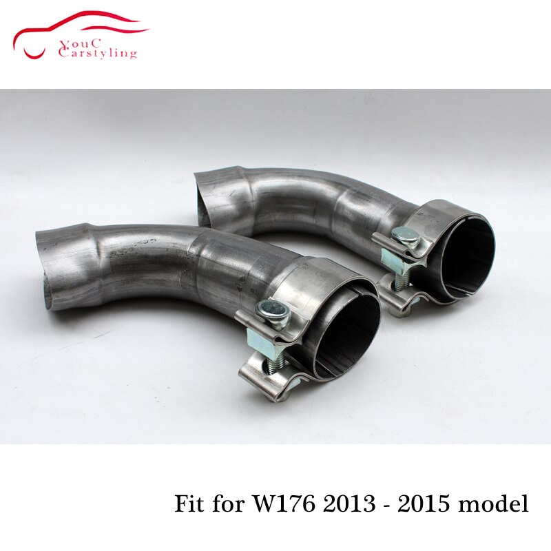 W176 Transfer buis 304 Rvs Uitlaat Buis voor Merce... – Grandado