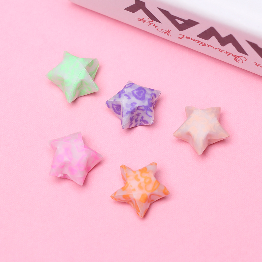 210/540Pcs Lot Glow In Dark Lucky Star Origami Flu... – Grandado