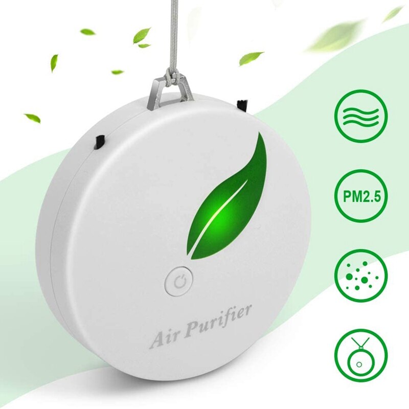 2Pack Personal Wearable Air Purifier Necklace Port... – Grandado