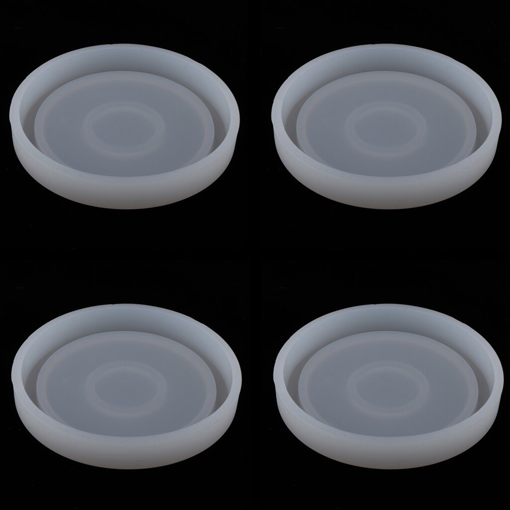 4 stykker rund diy silikone kop pad holder silicag... – Grandado