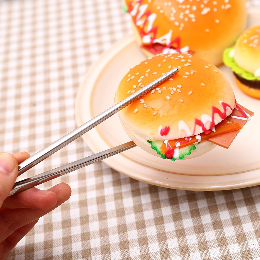 Soft Simulated Burger Bread Squishies Doll For Kid... – Vicedeal