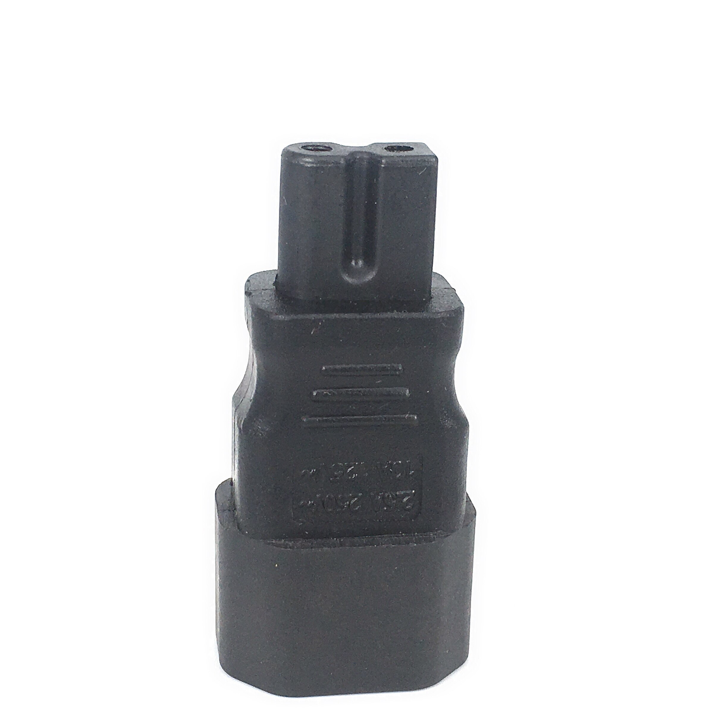Iec 320 C14 To C7 Polarized Adapter Iec 3pole Mal Grandado