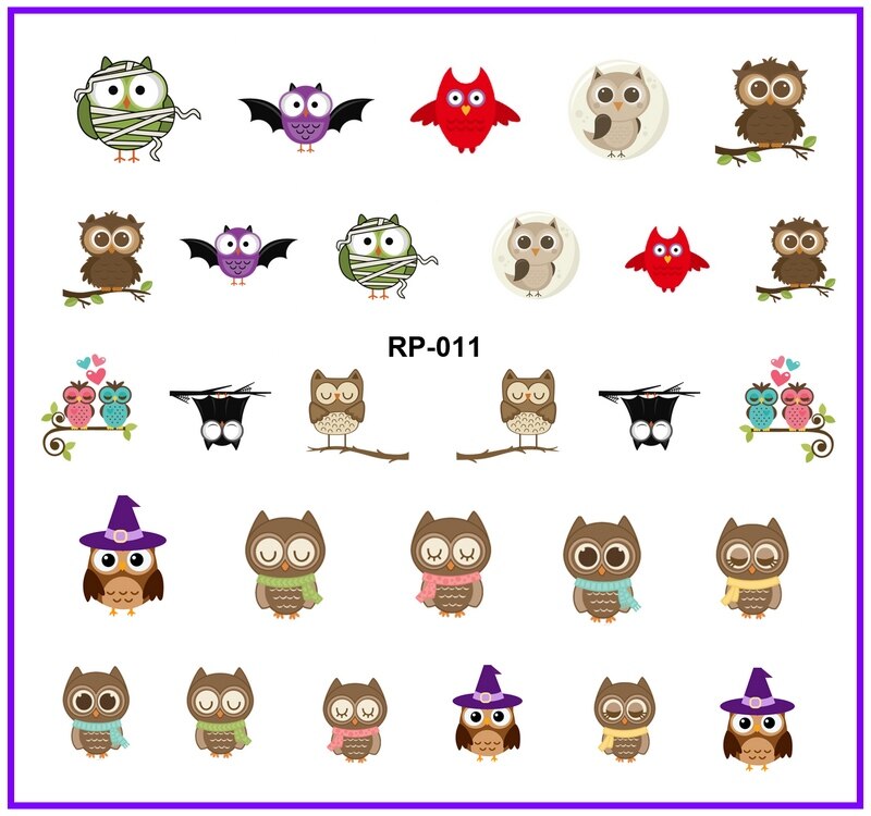 NAIL ART BEAUTY WATER DECAL SLIDER NAIL STICKER CO... – Grandado