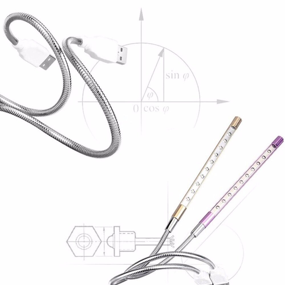 Linkax Flexibele USB Light Touch Sensor Lamp Helde... – Grandado