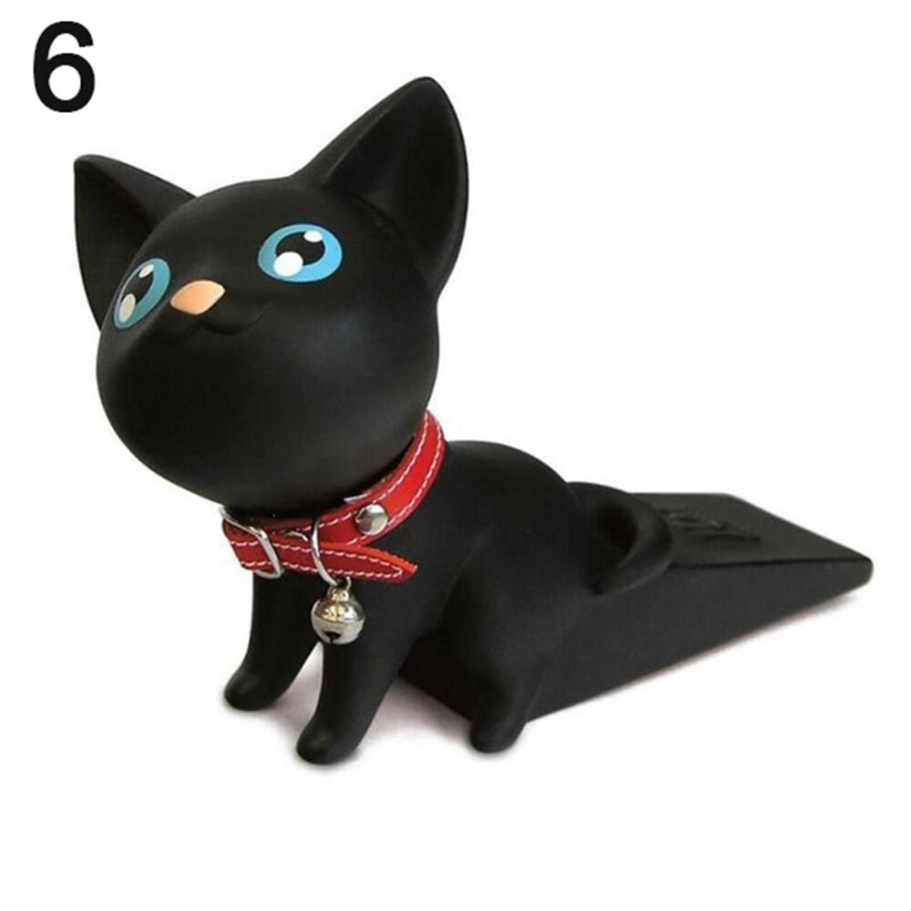 Cartoon Creatieve Deur Stopt voor Glazen Deur Sili... – Grandado