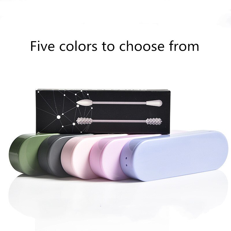 2 reusable 5 colors cotton swab ear wash liquid co... – Vicedeal