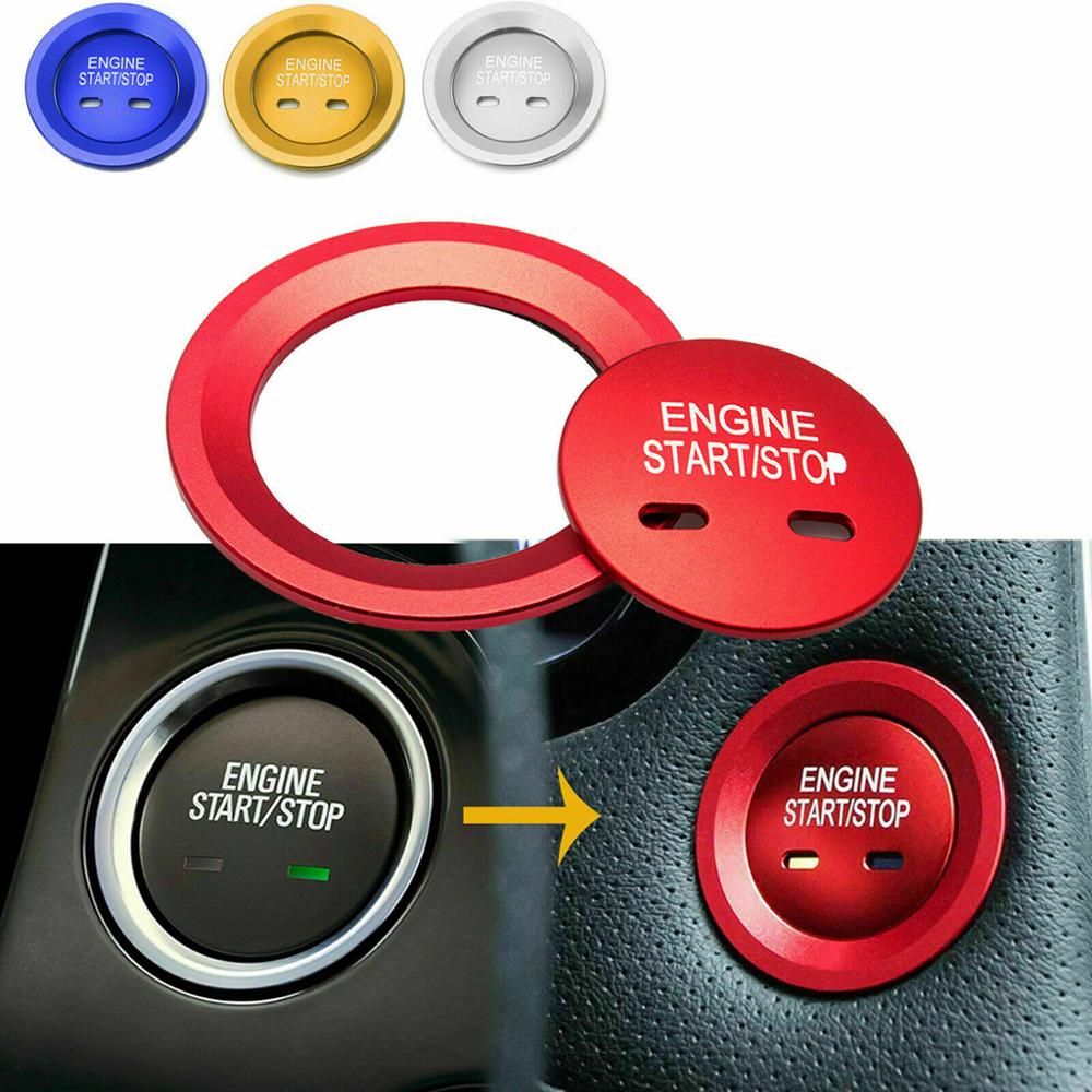 Motor Push Start Button Cover & Ring Voor Cadi... – Vicedeal
