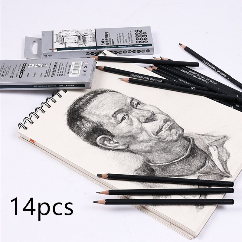 14 Pcs/set Sketch and Drawing Writing Pencil Stati... – Vicedeal