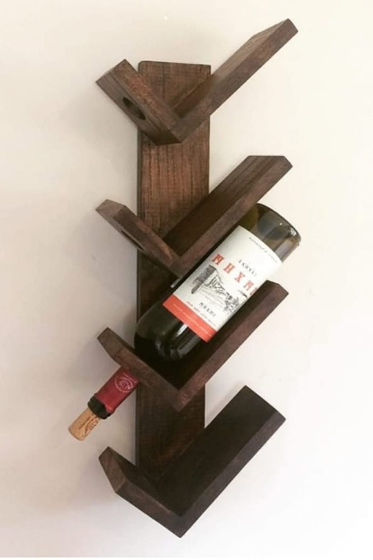 Wood Wine Rack Wall Rack Stand wood rack organizer... – Grandado