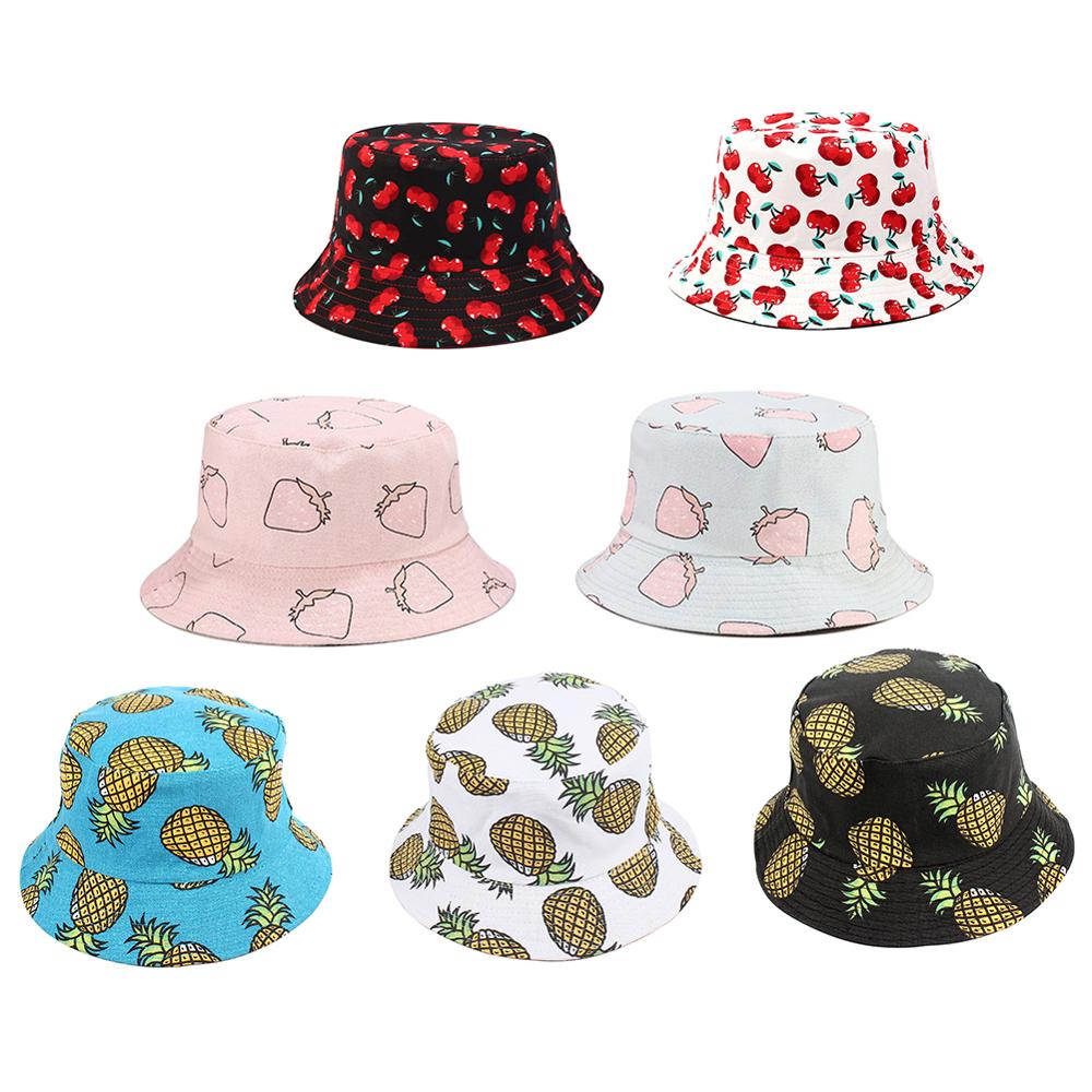 Summer Foldable Bucket Hat Cute Fruit pattern Hip ... – Vicedeal
