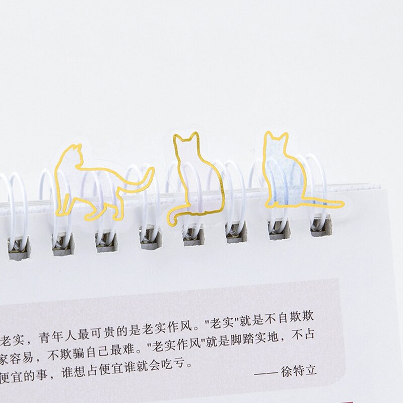 100 pcs/lot Cute animal cat mini paper sticker DIY... – Grandado