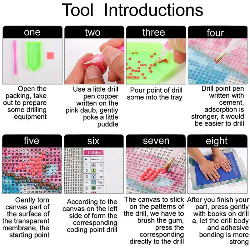 1pc DIY Diamond Stickers English Alphabet Dot Diam... – Grandado