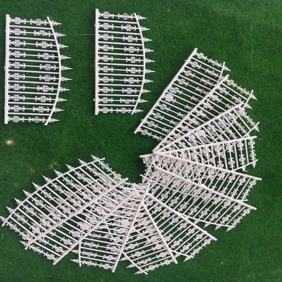 1 Meter Model Railway Building Fence Wall 1:87 HO ... – Vicedeal