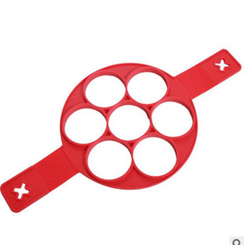 7-- hullers cirkulær silikone omelet pandekageform... – Grandado