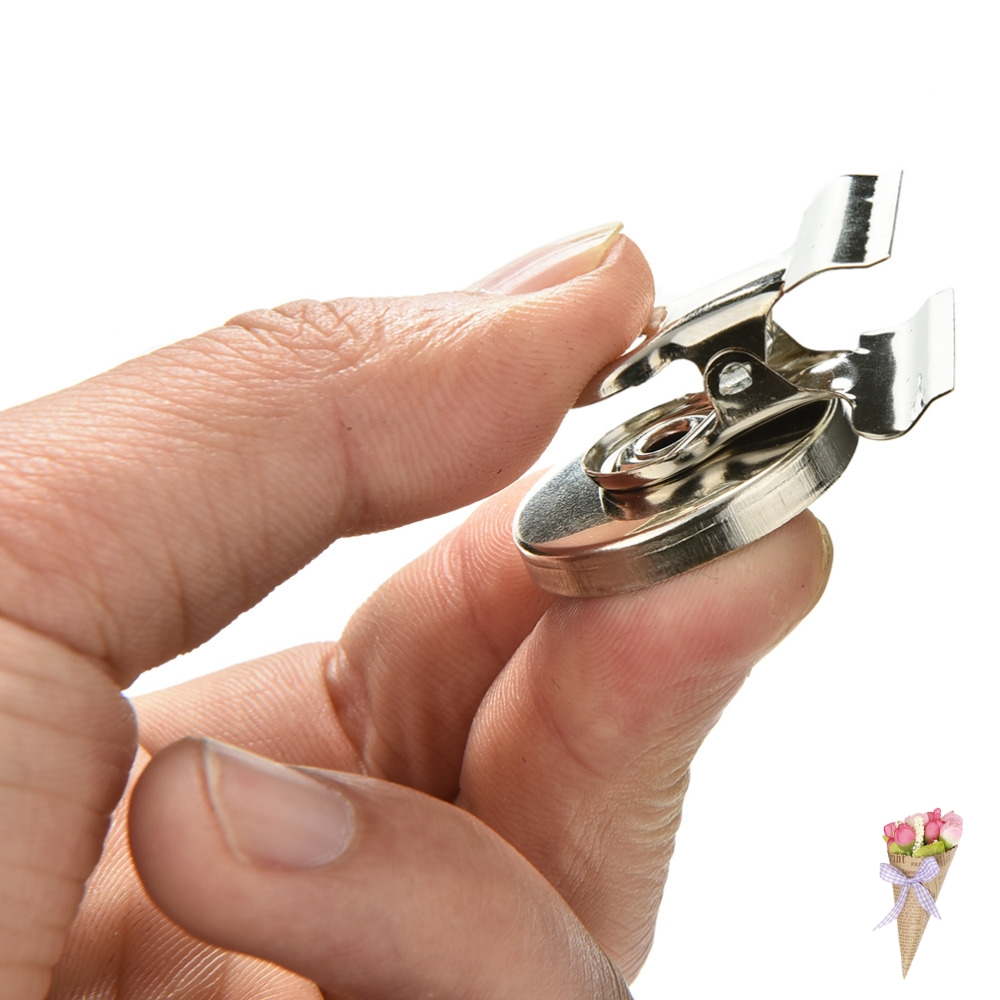 Magnetic Clip Magnet Memo Note Message Holder Silv... – Vicedeal