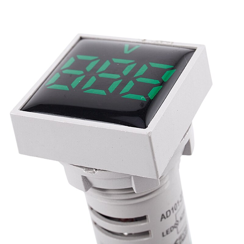 22mm Ac12-500v Voltmeter Platz Tafel LED Digital S... – Grandado