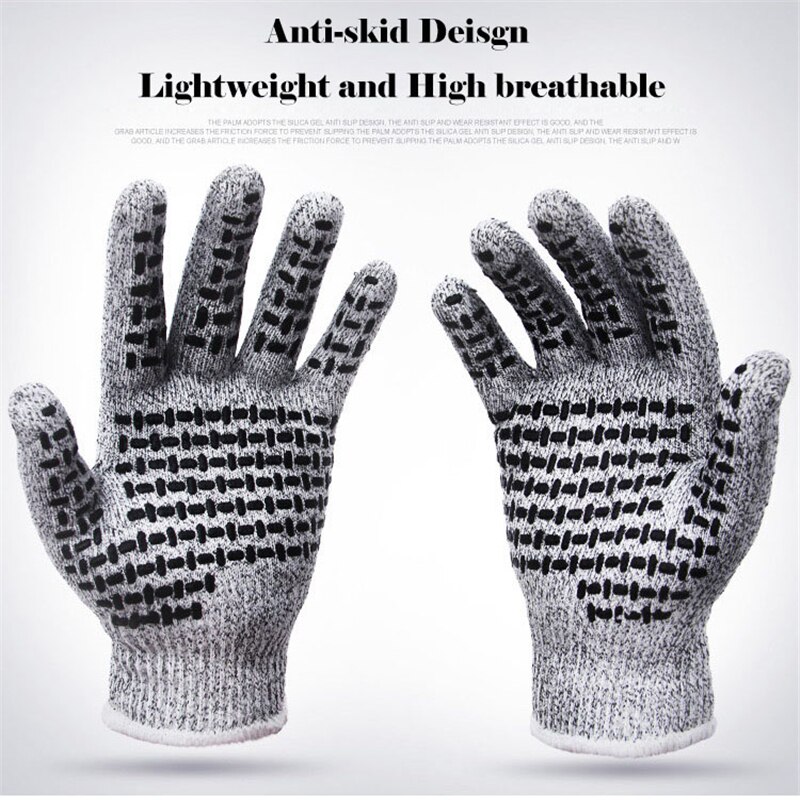 Cut Resistant Gloves Level 5 Protection Food Grade... – Vicedeal