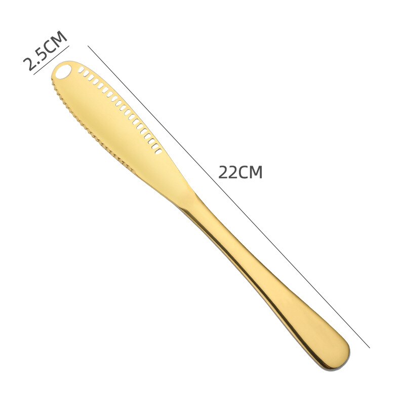 Stainless steel butter knife gilded butter knife w... – Grandado