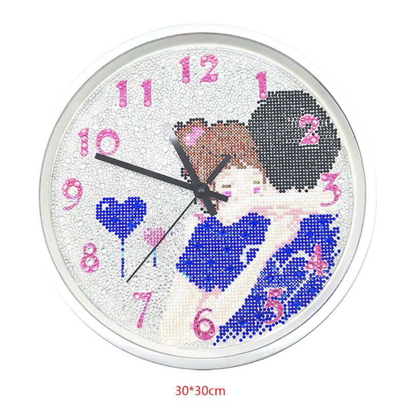 Lovers Lovers DIY Clock Diamond Painting Kits , Wa... – Grandado