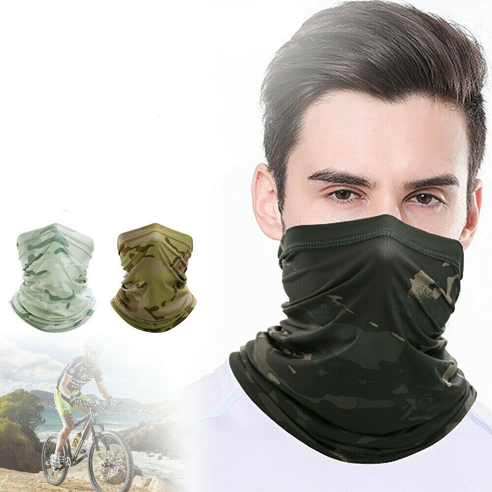 Camo Neck Gaiter Bandana Balaclava Face Masks Cool... – Vicedeal