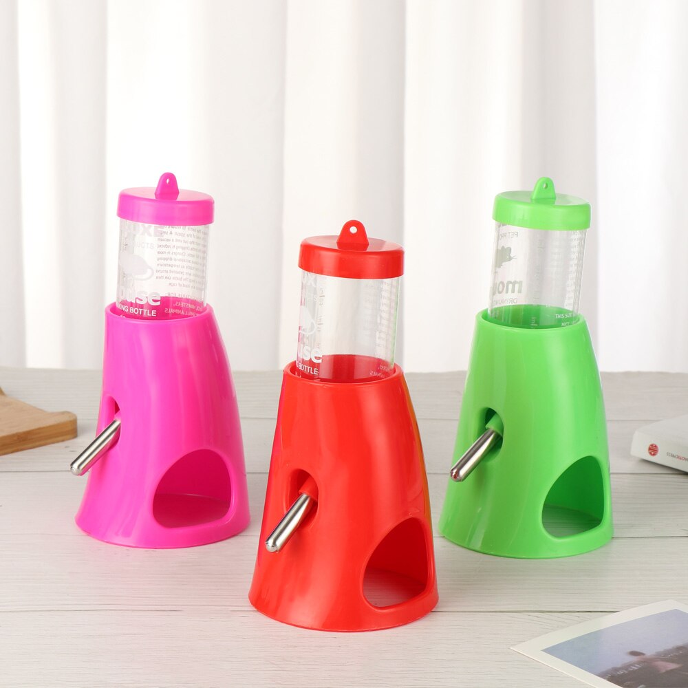 2 in 1 80ML Hamster Auto Drinker Water Bottle Hold... – Grandado