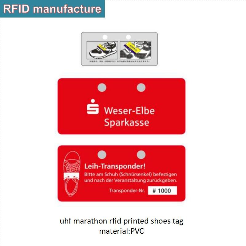 UHF RFID schuh tag blank PVC reusable sport wasser... – Vicedeal