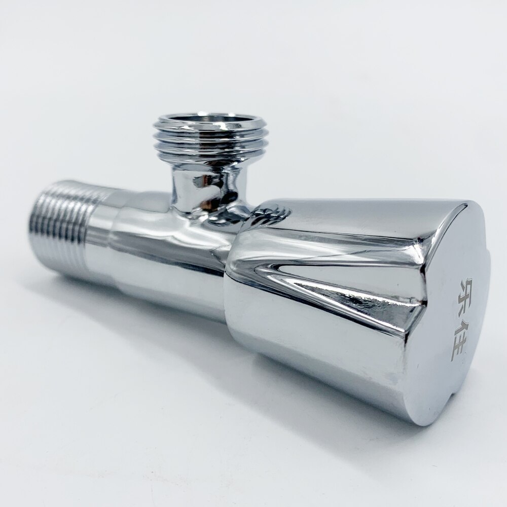 LEZHU Bathroom Angle Filling Valve Faucets Black Stainless Steel ...