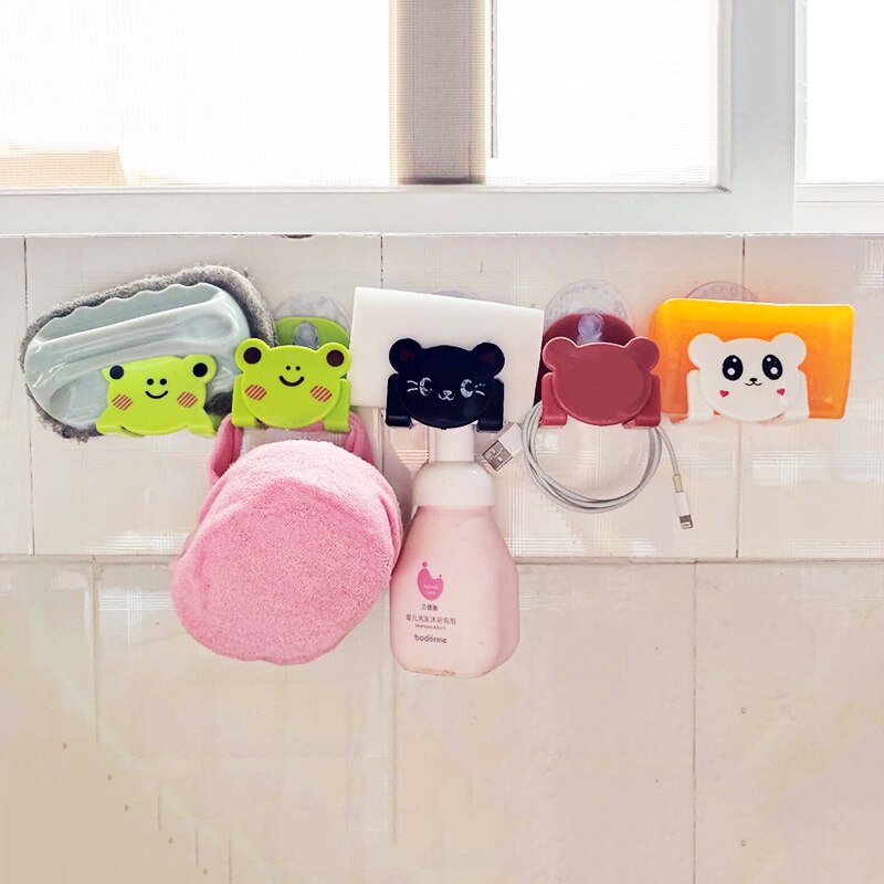 Cute Cartoon Kitchen Suction Cup Sink Drain Rack S... – Grandado