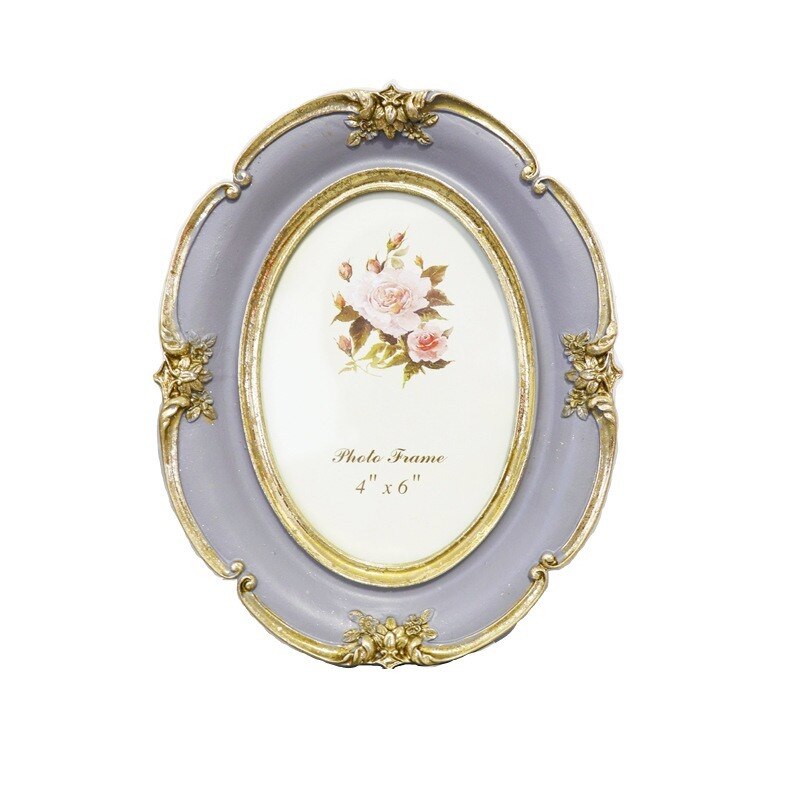 American Purple 6-inch 7-inch Oval Photo Frame Set... – Grandado