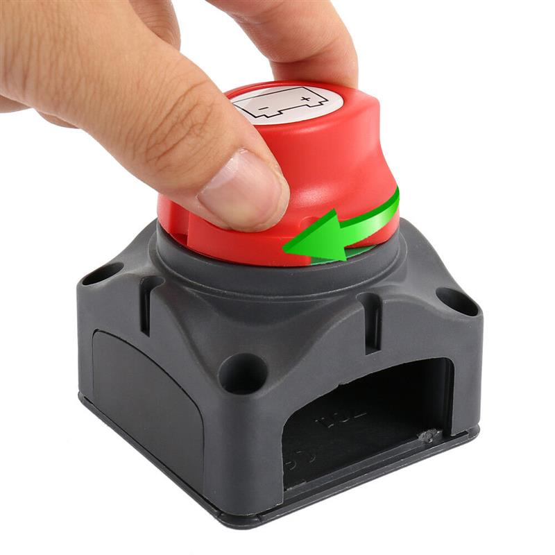 12V 600A Red Key Cut Off Battery Power Main Kill S... – Grandado