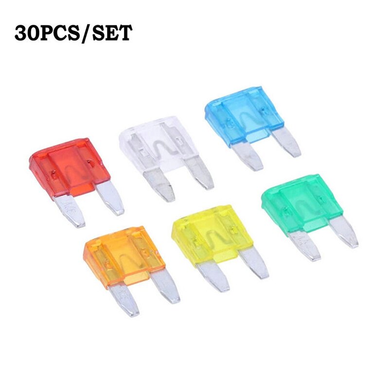 Auto Car Fuse Box 30PCS 5A-30A Car Auto Blade Mini... – Grandado