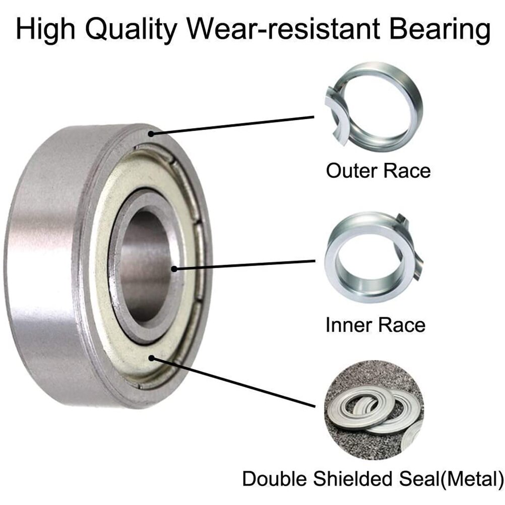 20pcs 608 2RS Inline Roller Skate Wheel Bearing An... – Grandado