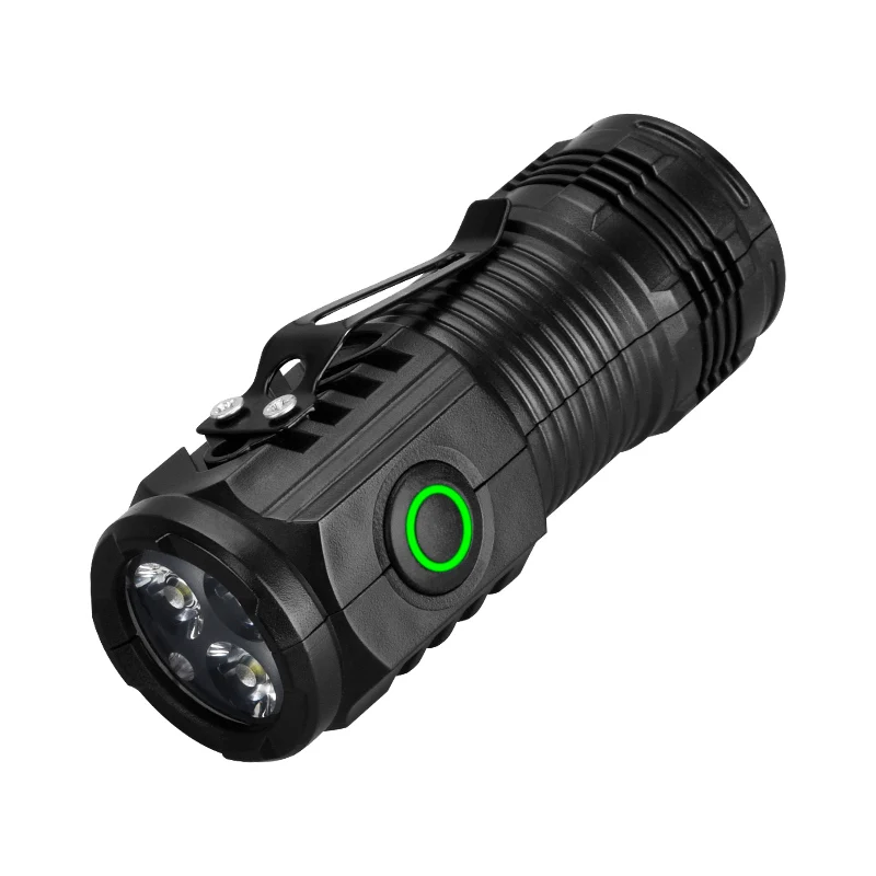 Draagbare mini LED-zaklamp 3LED Ultra sterk licht ... – Grandado