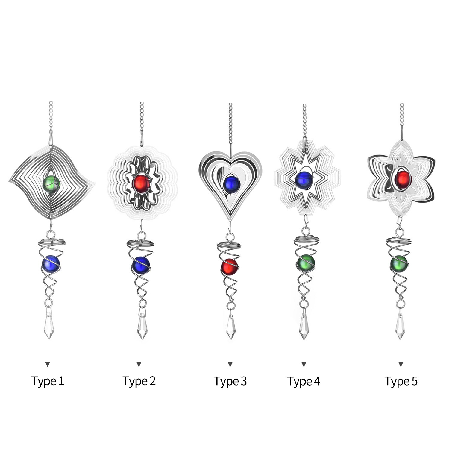 Wind Spinner Stainless Garden Decor Wind Spinner G... – Grandado