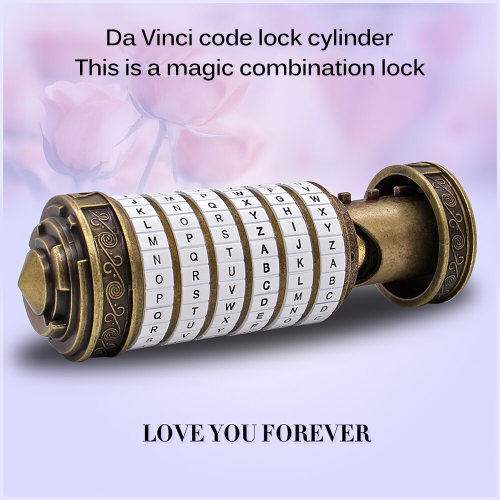 Da Vinci Cryptex Locks Educational Toys Ideas Code... – Vicedeal