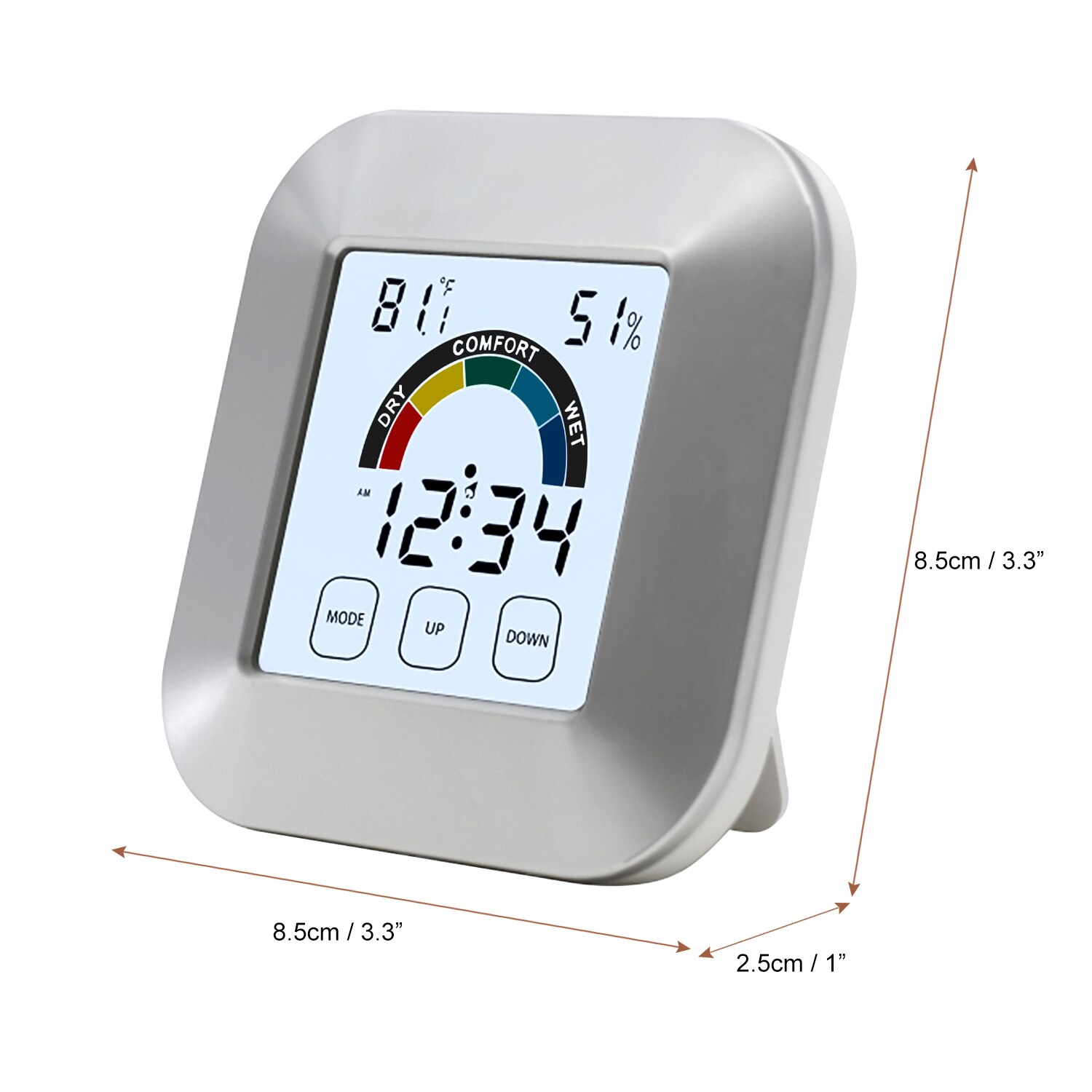 Indoor thermometer digital kitchen Humidity Monito... – Grandado