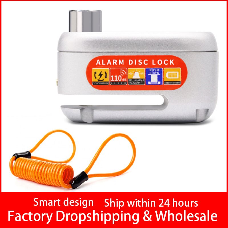 Lock-Motor Anti Theft Security Disc Brake Lock USB... – Vicedeal