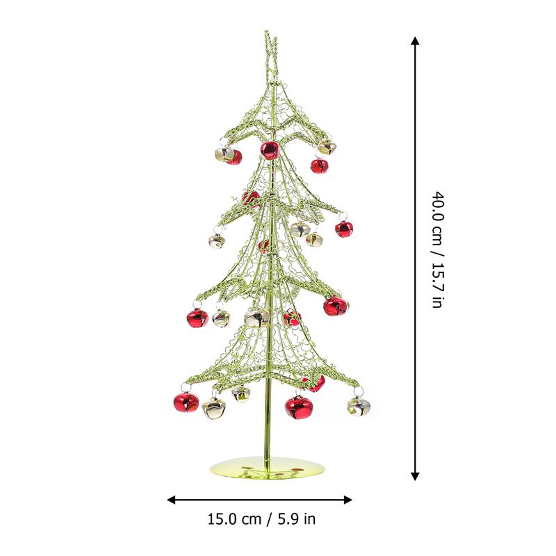 Christmas Tree Iron Art Desktop Xmas Tree Home Hot... – Grandado