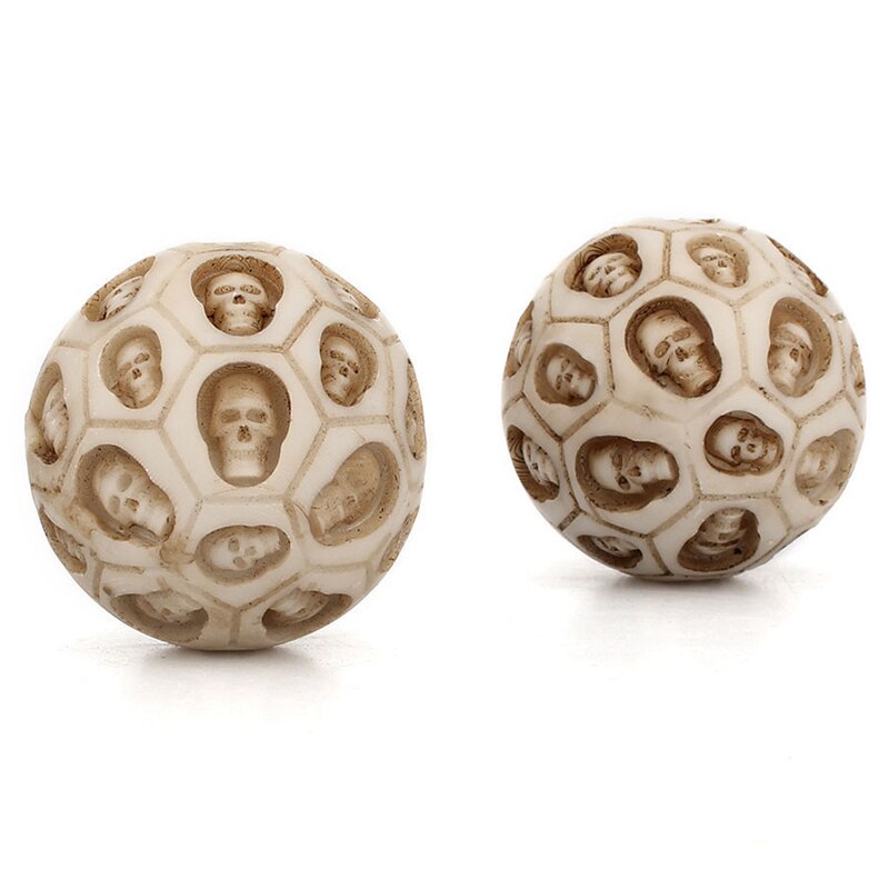 2Pcs/Set Skull Handball Health Exercise Stress Bao... – Grandado