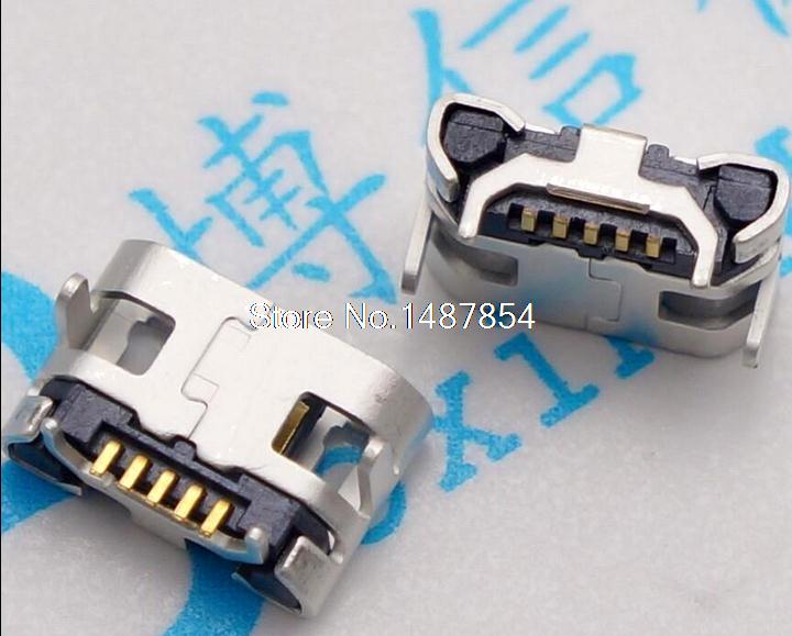 100pcs Micro USB 5P,5-pin Micro USB Jack,5Pins Mic... – Grandado