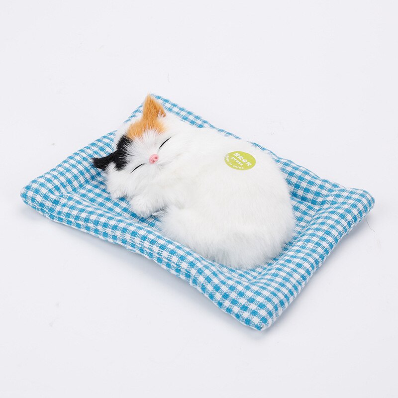 Mooie Pluche Slapen Katten Speelgoed Met Geluid Si... – Grandado