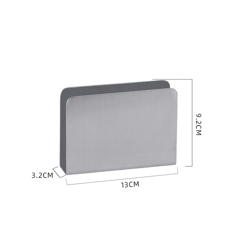 1Pc Rvs Driehoek Servet Houder Tafel Tissue Opberg... – Grandado