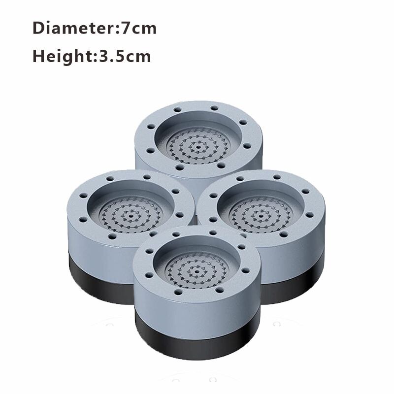 4 Stuks Anti Vibration Voeten Pads Rubber Benen Sl... – Grandado