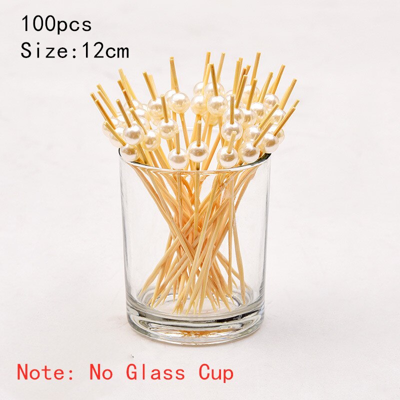 100pcs Fruit Fork Sticks Buffet Cupcake Toppers Co... – Vicedeal