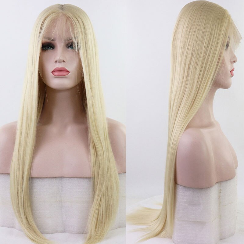 Bombshell Straight Synthetic Hair 13*3 Lace Front ... – Vicedeal