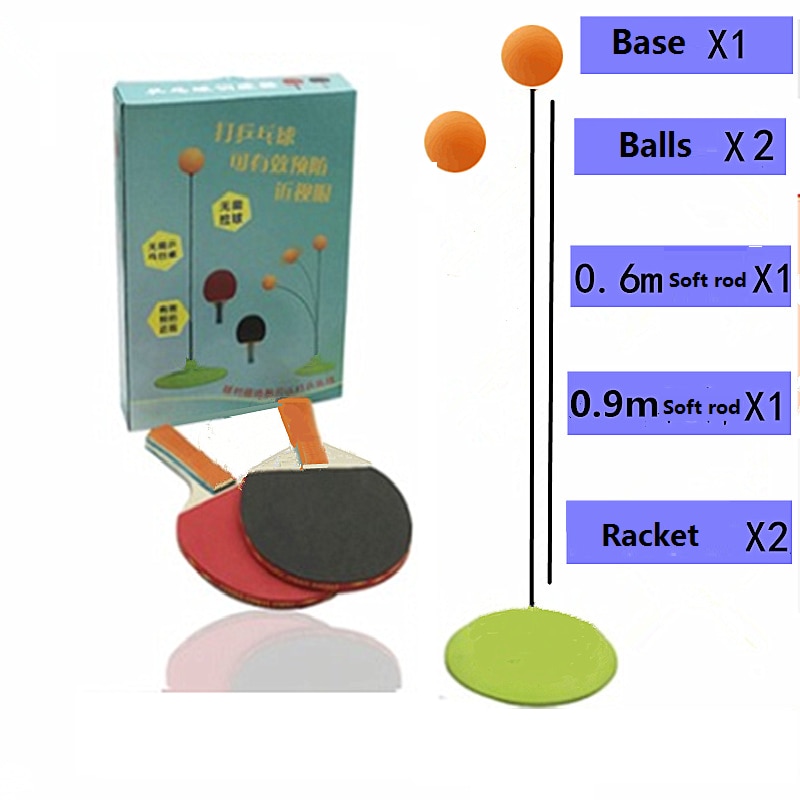 Portable Table Trainer Indoor Table Tennis Soft Sh... – Vicedeal