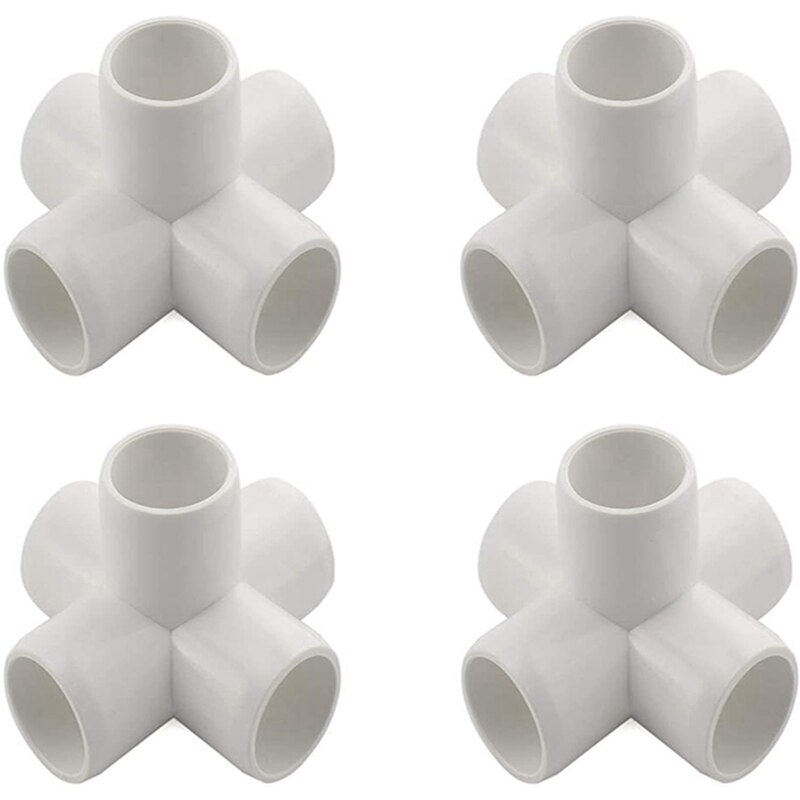 -10x 5 Ways PVC Elbow PVC Furniture DIY Pipe Furni... – Grandado